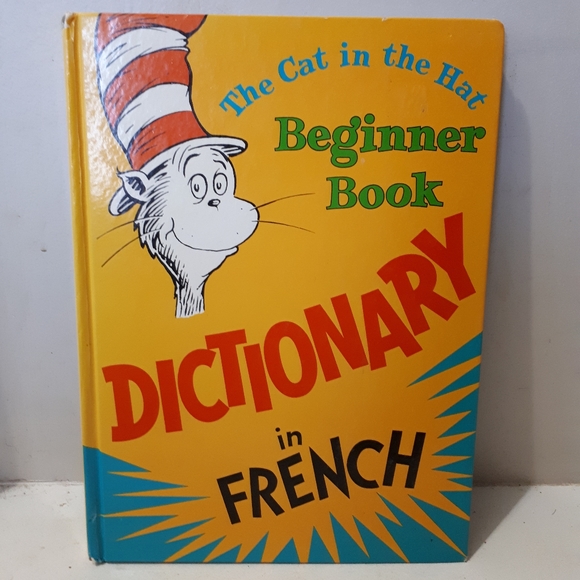 Other | Dr Suess The Cat In The Hat Dictionary In French | Poshmark